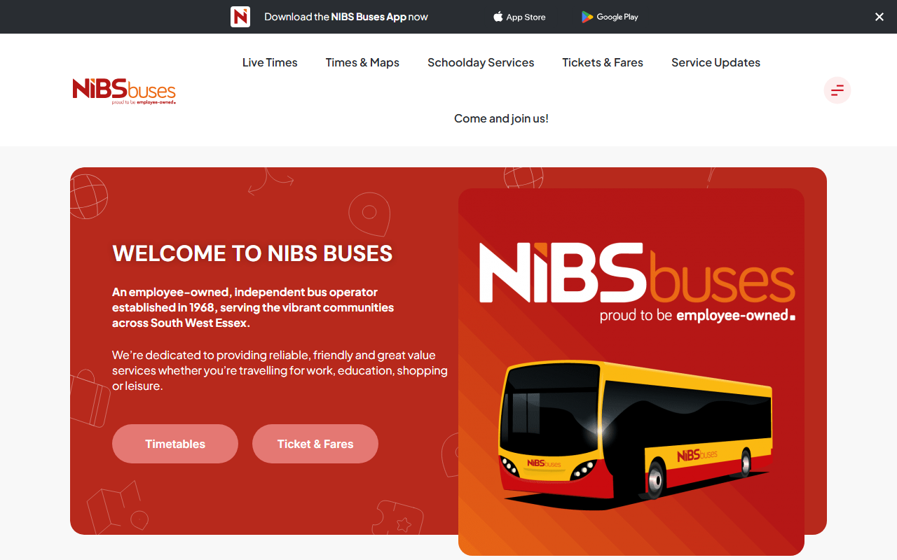 NIBSbuses Limited Bus Routes & Timetables | Bus Schedules