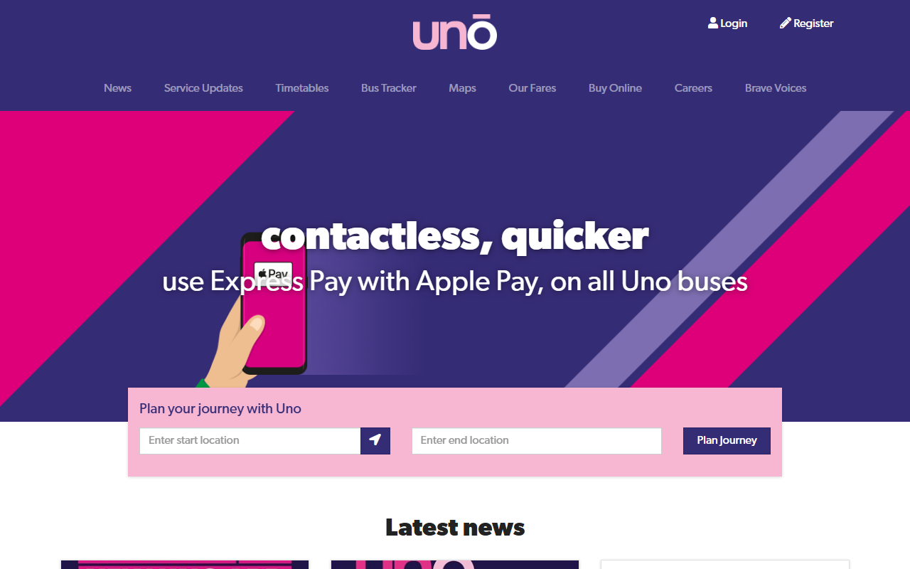 Uno Bus Routes & Timetables | Bus Schedules